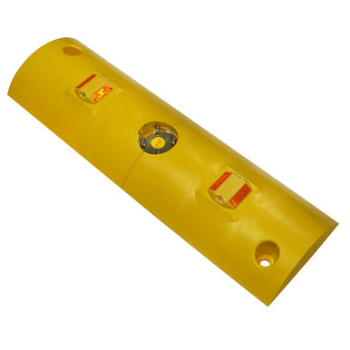 Tuff Curb, 40in L, Section, Yellow | Sonny's
