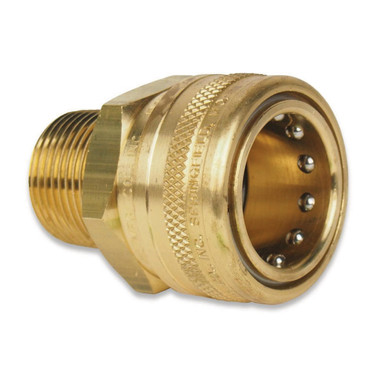 Female Quick Connect, 1in Brass, 3000206 | Sonny's