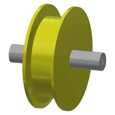 Conveyor Deluxe Take up Drum, Welded Shaft, 170340 | Sonny's