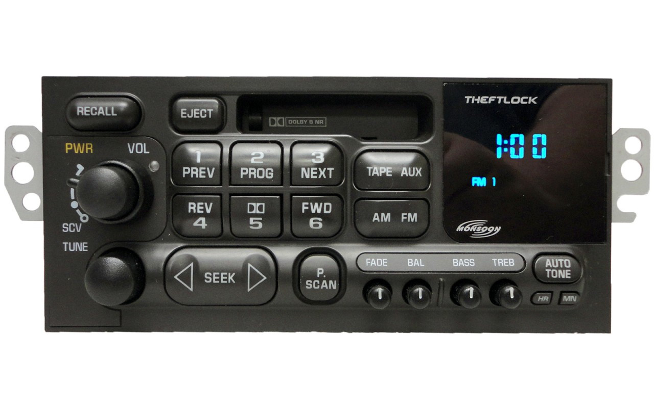 Chevy S10 Pickup Radio Tape CD Player Bose Monsoon Stereo