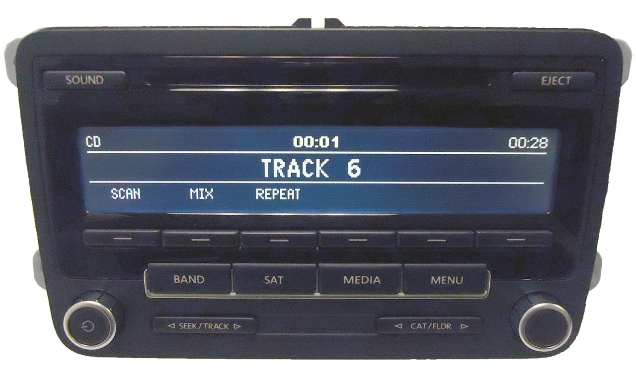 10 13 VW Tiguan Jetta Passat Radio Disc Changer CD Player