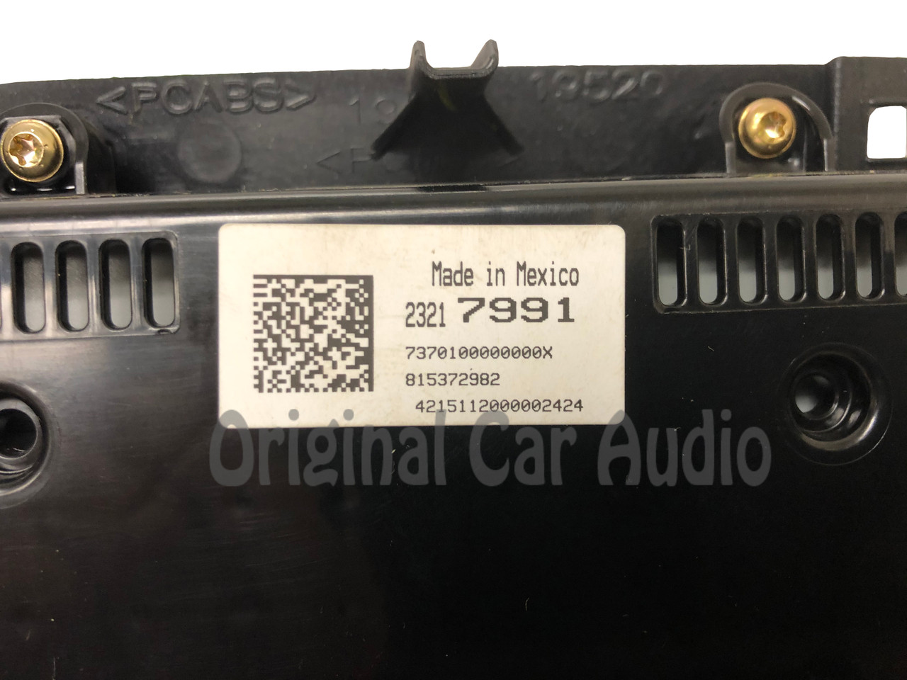 (Gm603U) 2015 - 2016 GMC Canyon OEM 8" Touch Screen Radio Display ...