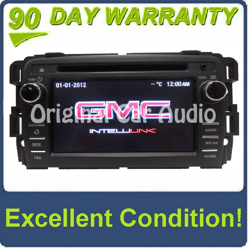 UNLOCKED 2013 2014 GMC Acadia OEM MyFi Radio AUX USB MP3 CD Player - CD4Car
