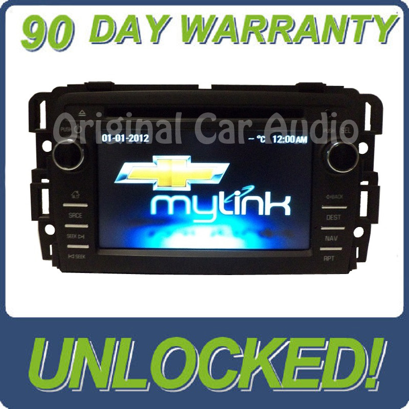 Unlocked GM touch screen radio CD player aux nav myfi XM OEM - CD4Car