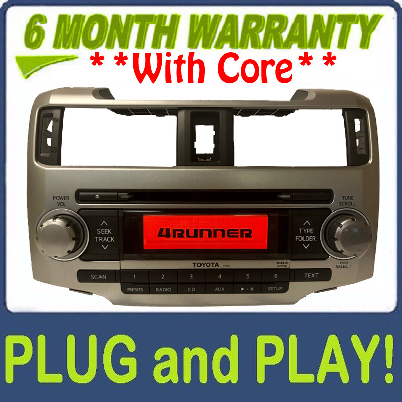 P1850 86120-35490 2010 2011 Toyota 4Runner Radio CD Player