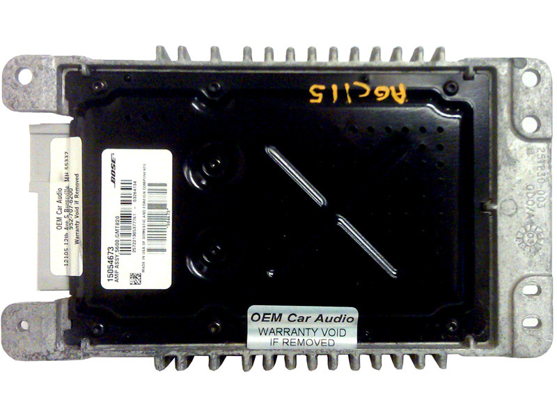 GMC CHEVY Avalanche Sierra Silverado BOSE Amplifier Amp - CD4Car