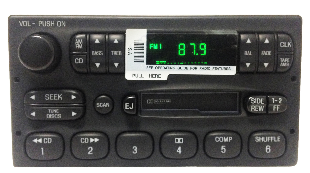 Brand New 1998 - 2003 Ford Ranger F150 E150 OEM Radio Tape Player