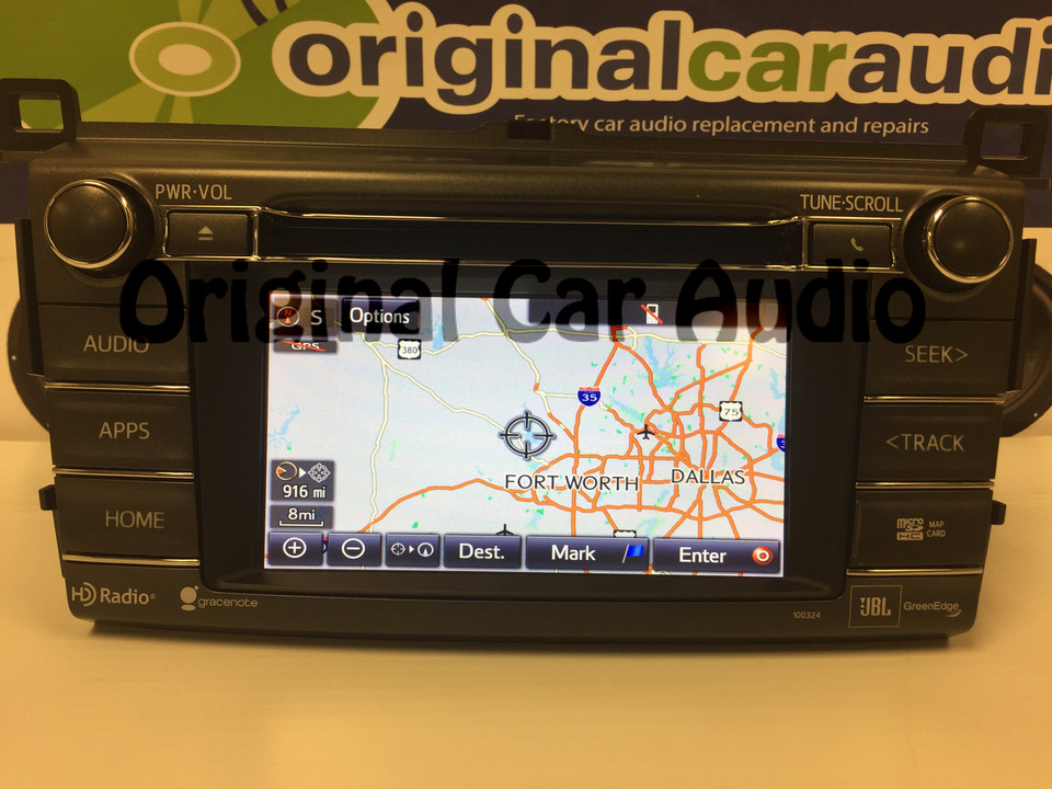 (To100324U) 14-15 Toyota Rav4 JBL HD Radio CD Player Navigation ...