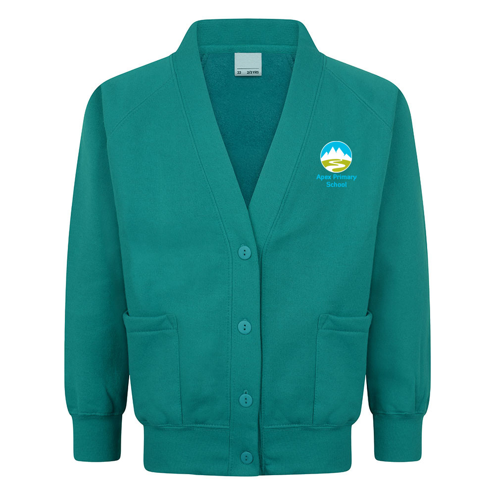 Apex Primary School Uniform Cardigan - School Wear United | School ...