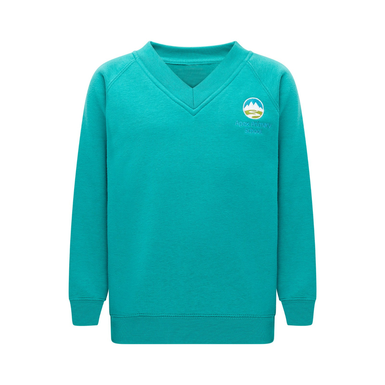 Apex Primary School Uniform V-Neck Sweatshirt - School Wear United ...