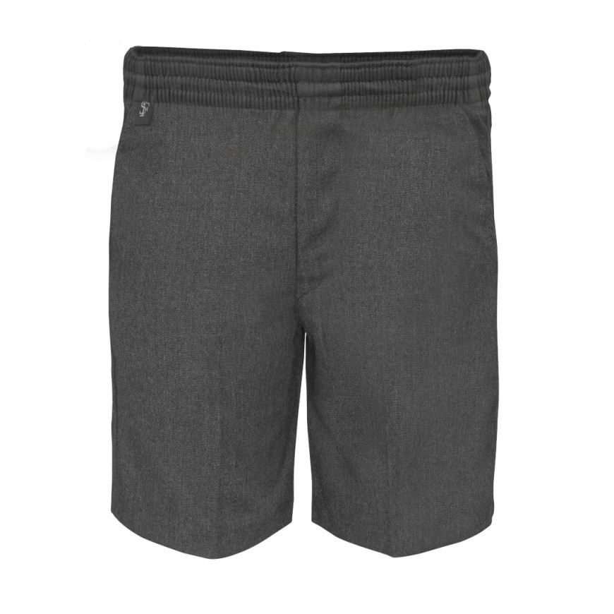 Boys' Fully Elasticated Slim Fit School Shorts | Black Label ...