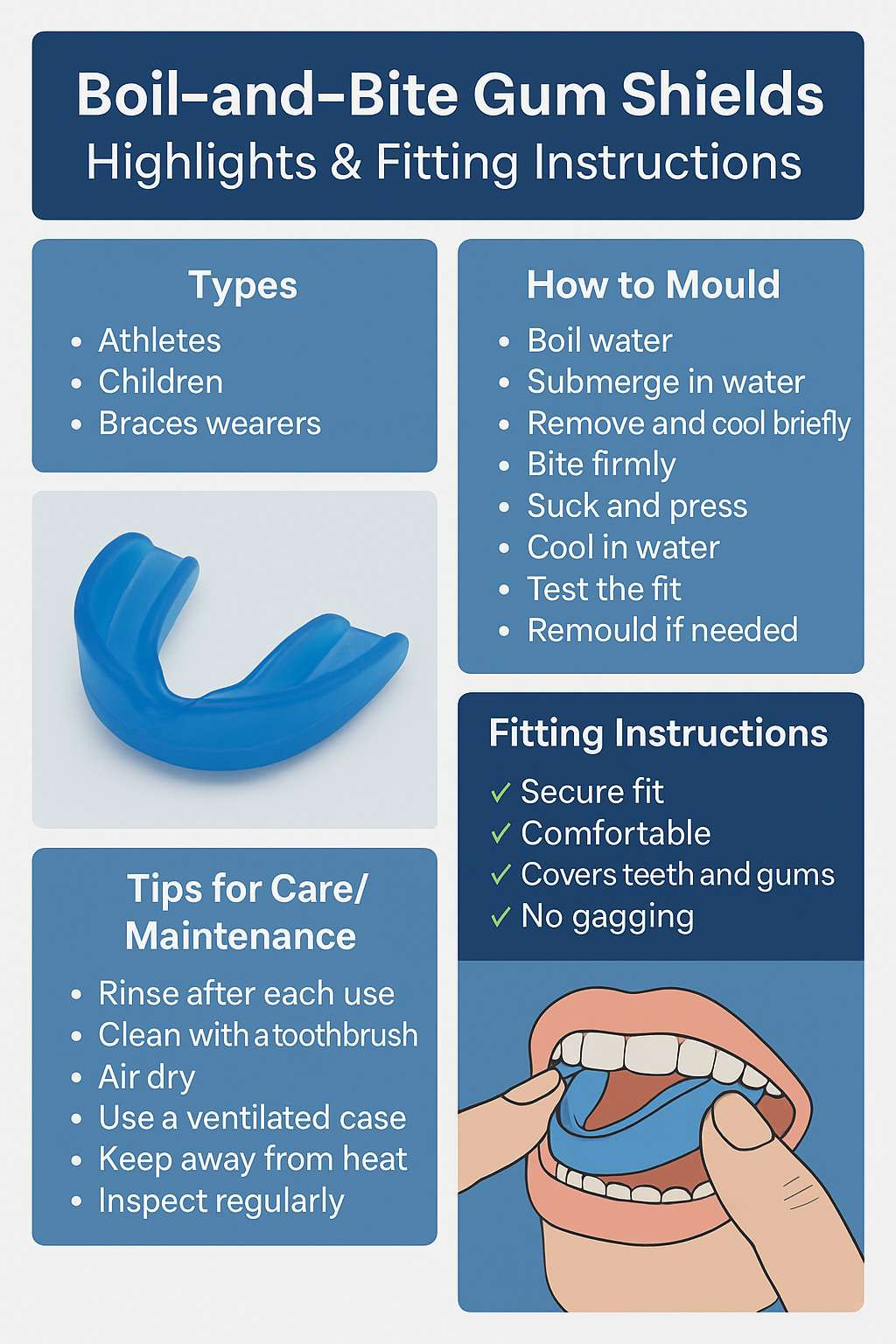 The Complete UK Guide to Boil-and-Bite Gum Shields for Children and ...