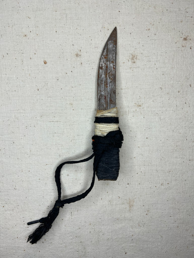 Vintage Prison Shiv with Black String Wrist Loop
