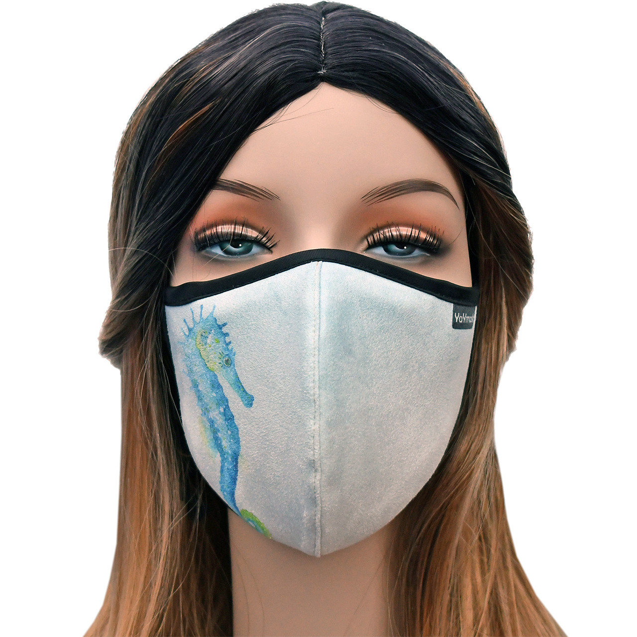 Seahorse Design Face Mask