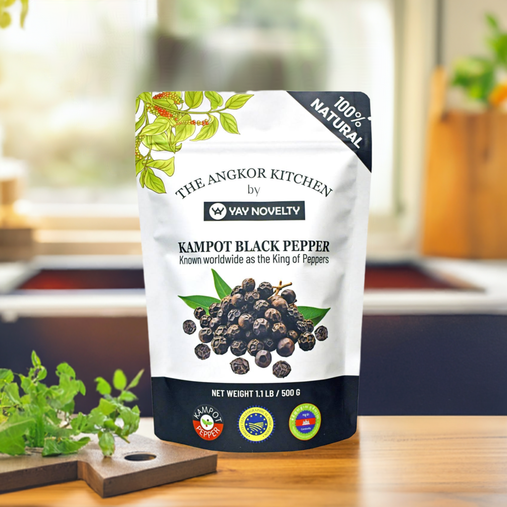Rare Kampot Black Pepper: World's Finest Peppercorns. Known as the King ...