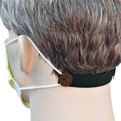 Adjustable ear strap extension for face mask