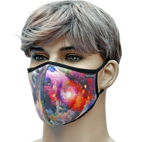 Universe Pattern Design Face Mask