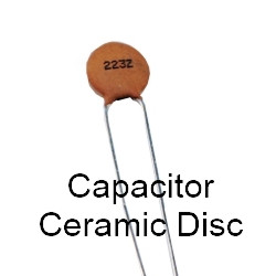 Capacitors Ceramic Disc for Bass Guitars