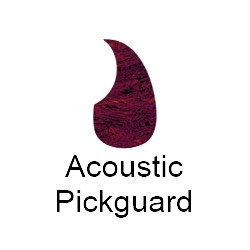 Pickguards for acoustic Guitars. Self Adhesive, various shapes and sizes