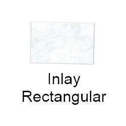 Rectangular Shaped Inlay materials for custom fret work. Pearloid ...