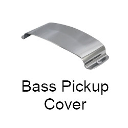 Bass pickup covers