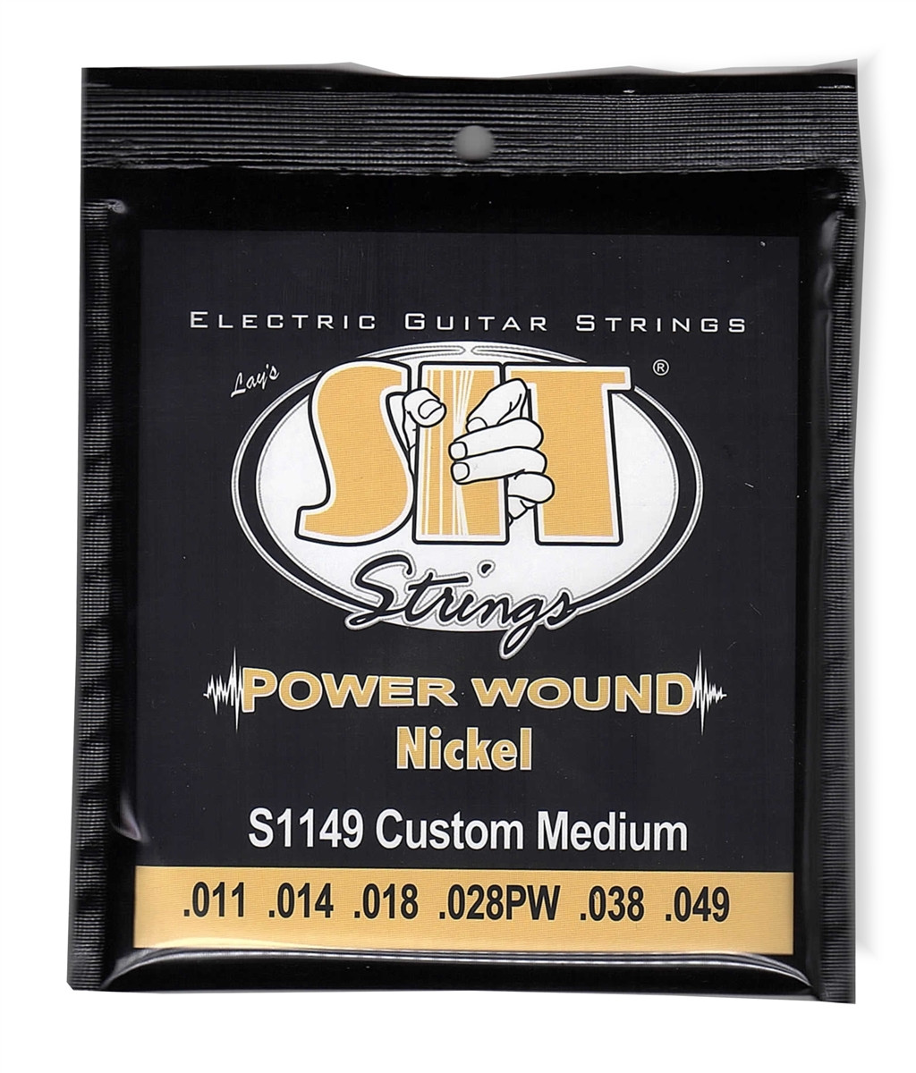 S.I.T. Electric Power Wound Custom Medium Strings S1149