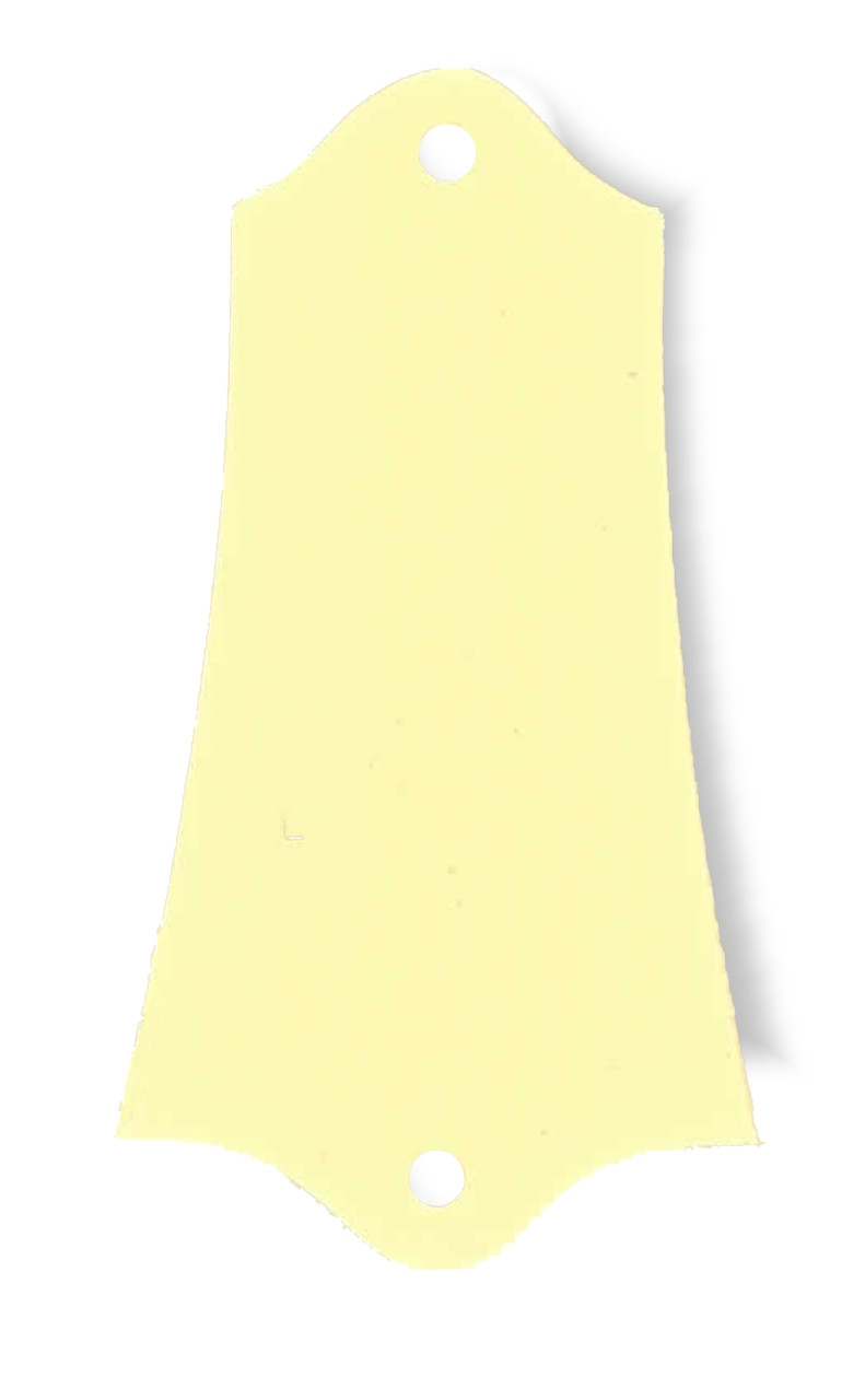 Truss Rod Cover G US Style Bell Ivory Bevel Edge