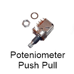 Poteniometer Push pull for guitars and bass