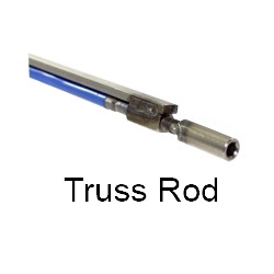 Two way and dual action truss rod 10 12 14 15 13 16 for acoustic guitars