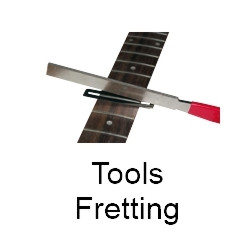 Specialty Tools for fret work on musical instruments.