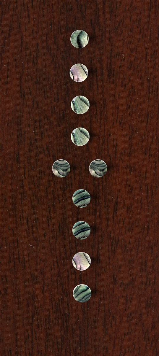 Inlay Dots, Abalone shell for fret work and finger boards. Various ...