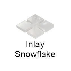 Snowflake Inlay for guitars
