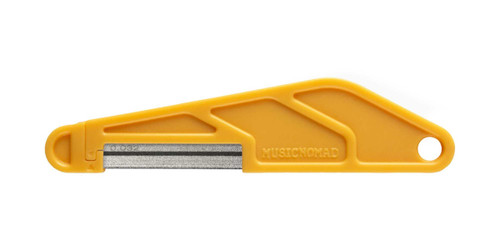 Music Nomad Nut Slotting Tool, Diamond imbedded for clean accurate cut ...