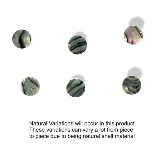 Inlay dot set Abalone 6mm (.0236" or 6.0mm)