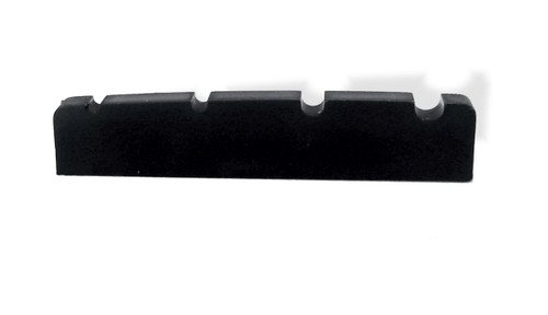 4 String Bass Guitar graphite nut 16 radius flat bottom Left Hand