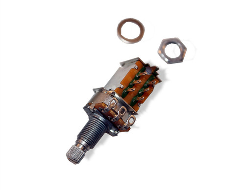 Potentiometer Push Pull 250K A B for guitar pickups and electronic circuits