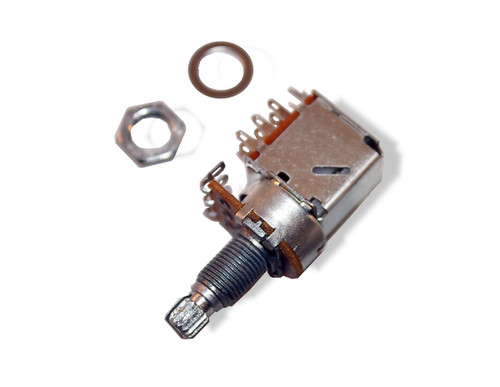 Potentiometer Push Pull 250K A B for guitar pickups and electronic circuits