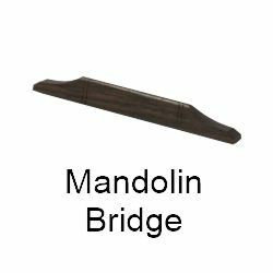 Bridges and parts for Mandolins.