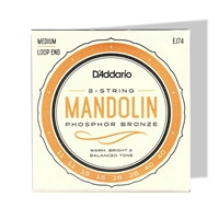 Mandolin strings medium set D'addario. Create a long lasting warm and ...
