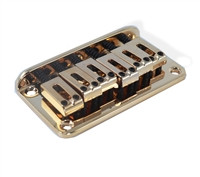 String through body hardtail bridge gold