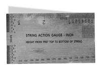 string action height gauge