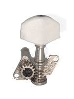 Banjo Tuning Machine Open Back Geared 5 String Set Chrome