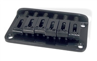 String through body hardtail bridge black