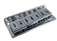Custom shop 7 String through body hardtail bridge chrome