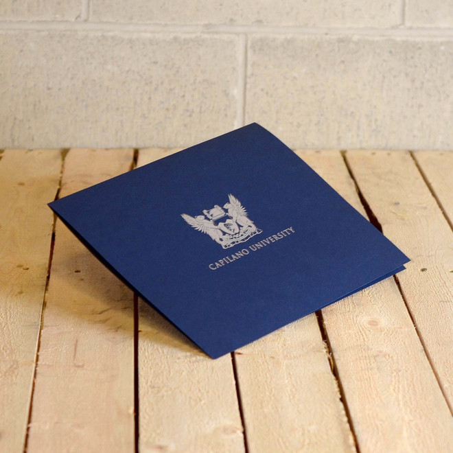 Basic Diploma Cover - Van Bind