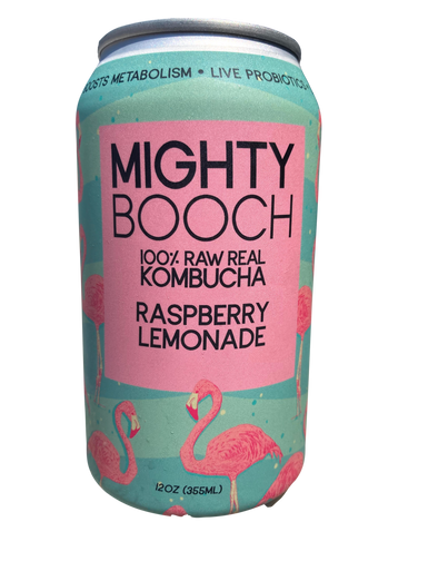 Mighty Booch - Raspberry Lemonade - Certified Organic