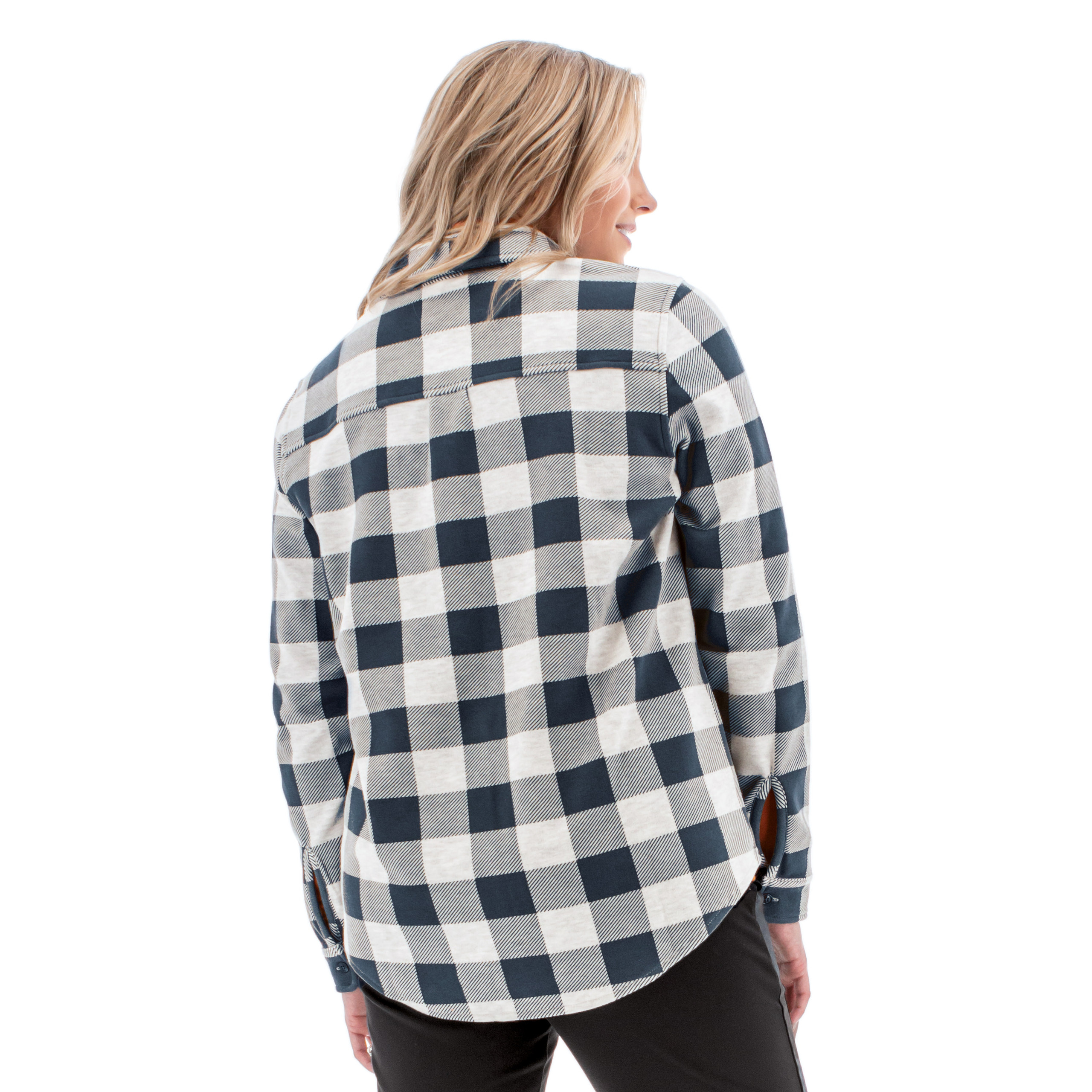 Women's Luscious Long Sleeve Plaid Shirt | Aventura