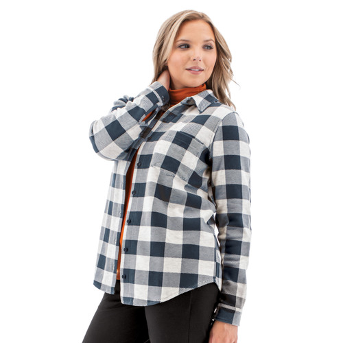 Women's Luscious Long Sleeve Plaid Shirt | Aventura