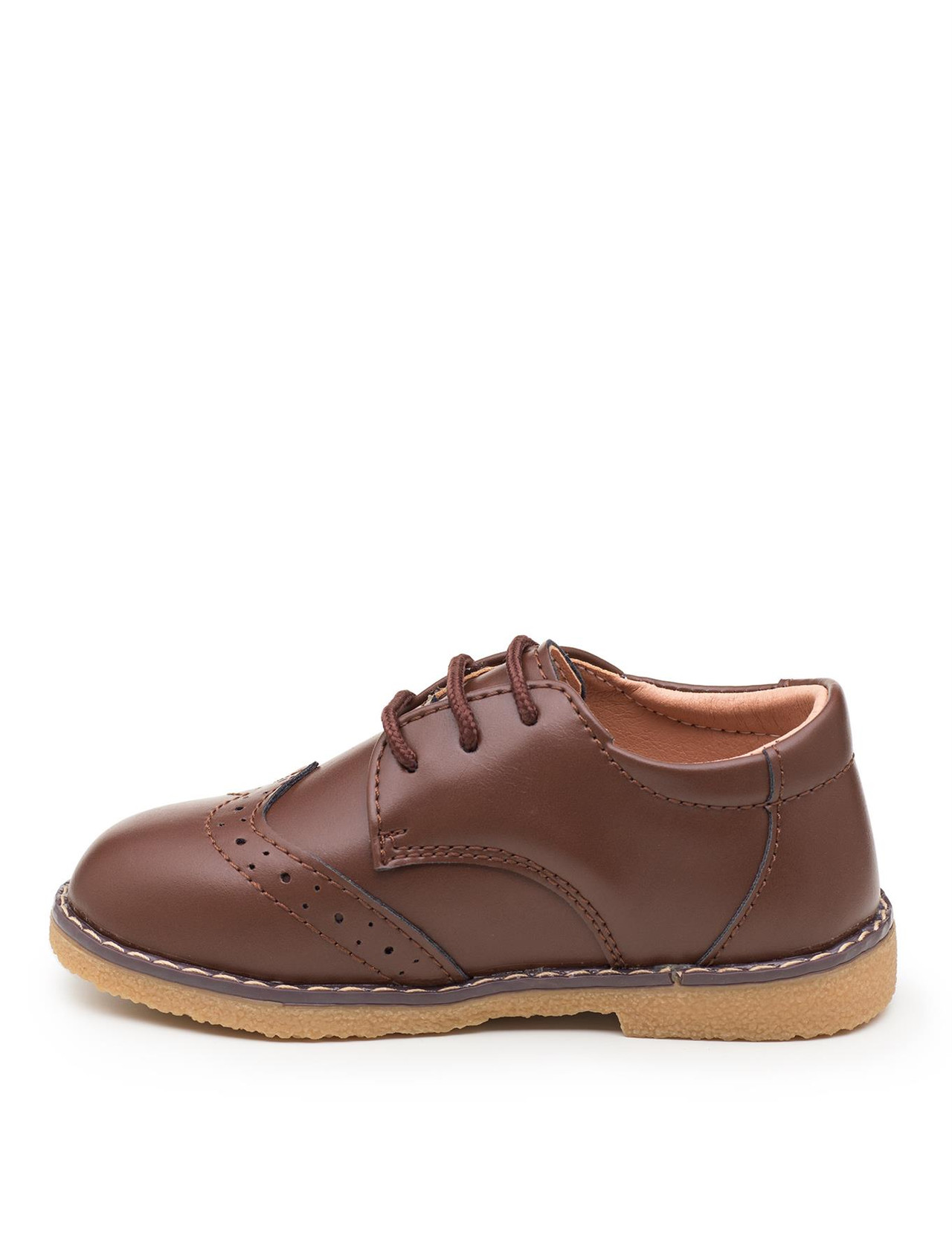 Boys infant brown brogues | Baby boys brown shoes | Roco