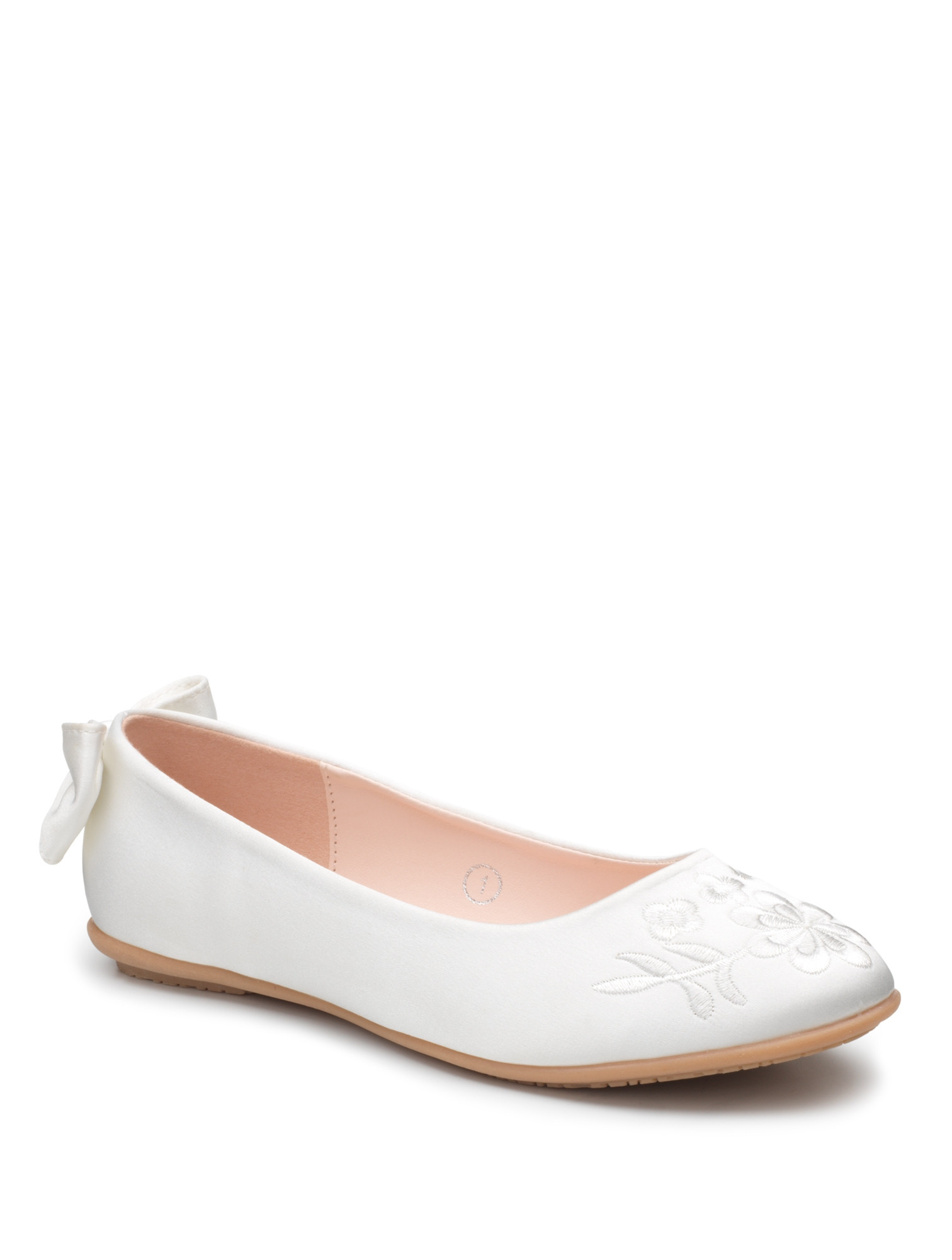 Girls white prom shoes | Girls white bridesmaid shoes | Paisley of ...